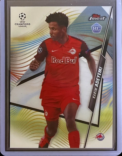 KARIM ADEYEMI - 2021 Topps Finest UEFA Champions League - Rookie #93 ...