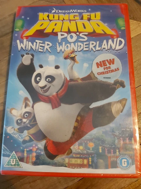 KUNG FU PANDA - Po's Winter Wonderland - Region 2 DVD New and Sealed ...