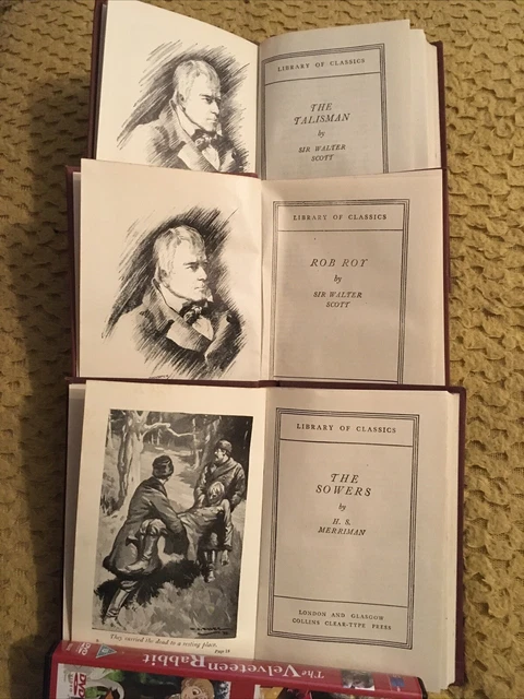 BIBLIOTHÈQUE THE TALISMAN and Rob Roy Collins + The Sowers, livres ...