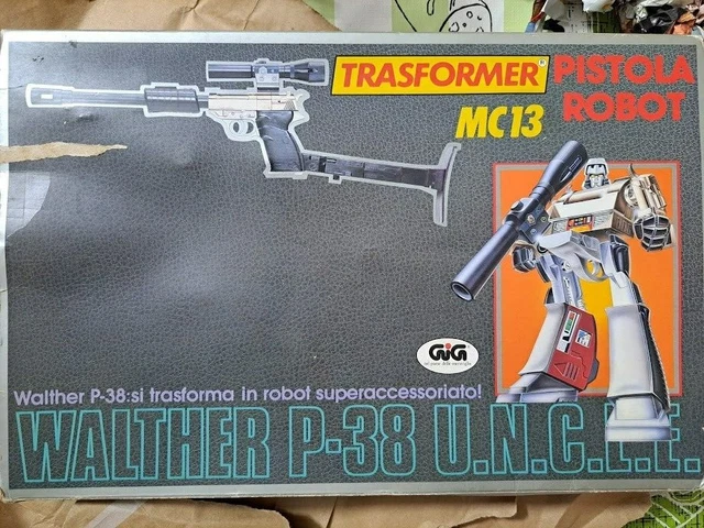 DIACLONE TAKARA TRANSFORMERS Trasformer Walther p38 Megatron microman ...