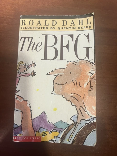 THE BFG (BIG Friendly Giant) By Roald Dahl Paper Back Scholastic Book ...