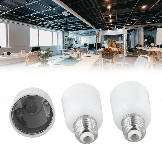 EFFORTLESS INSTALLATION WITH E26E27 to E39E40 Light Socket Adapter 3 ...