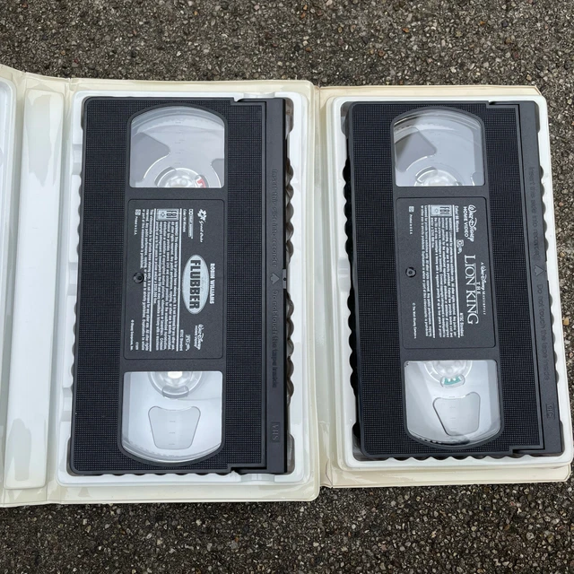 WALT DISNEY FLUBBER VHS 1998 & Lion King VHS 1995 EUC Lot of 2 £13.57 ...