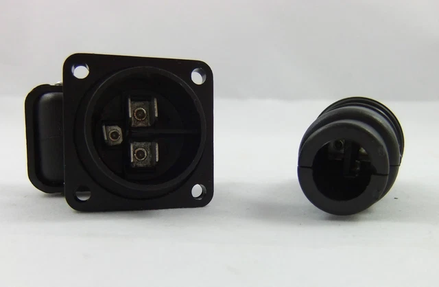 COBO STECKDOSE MIT Stecker 3 polig 12V 24V Traktor LKW Landmaschinen ...