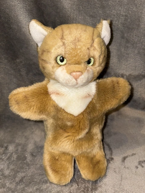 FAITHFUL FRIENDS COLLECTIBLES cat puppet tabby cats plush cat hand ...