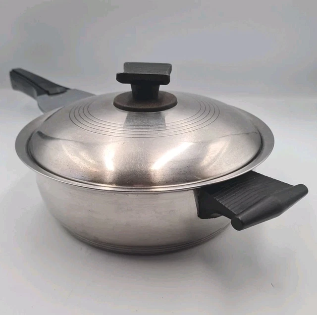 VTG RENA-WARE 1.5L 3 Ply Stainless Steel Lidded Pot Saucepan Detachable ...