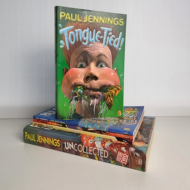 PAUL JENNINGS BOOK Bundle x 5 Uncollected Vol 2 Tongue-Tied Gizmo x 2 ...
