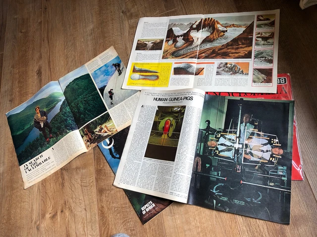 KNOWLEDGE MAGAZINE, 1969; Everyman Encyclopaedia 1970 mag; 3 Telegraph ...