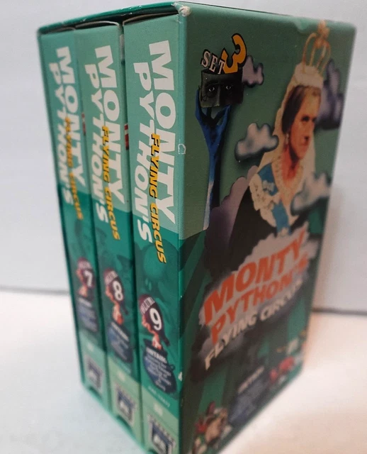 MONTY PYTHON'S FLYING Circus VHS Set 3 (Volume 7, 8, and 9) (tested) £1 ...