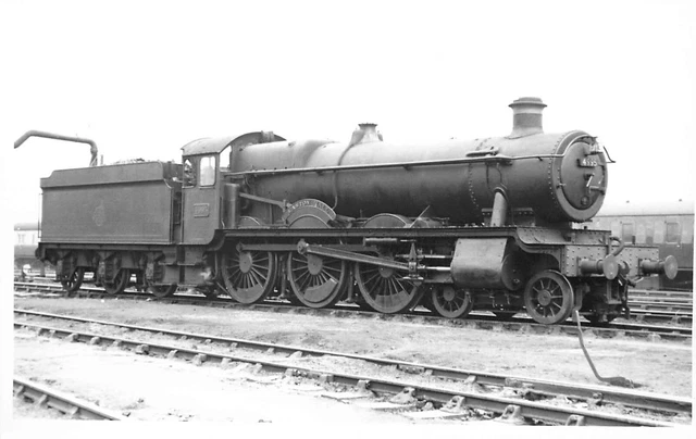PHOTOGRAPH GWR 4995 Easton Hall Steam Locomotive Swindon Works 6x4 £29. ...