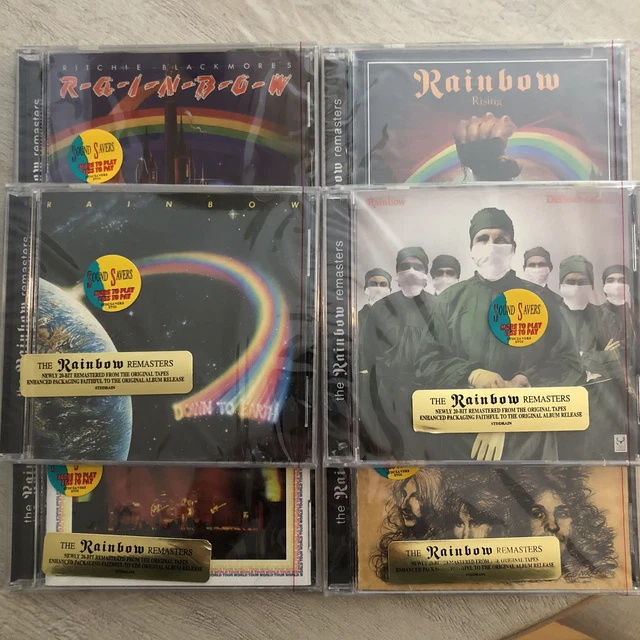 RITCHIE BLACKMORE’S RAINBOW CD 6 Remastered SEALED Ronnie James Dio ...