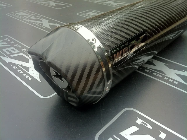 KAWASAKI NINJA ZX 250R Carbonio Tondo, Presa Tubo Marmitta Corsa ...