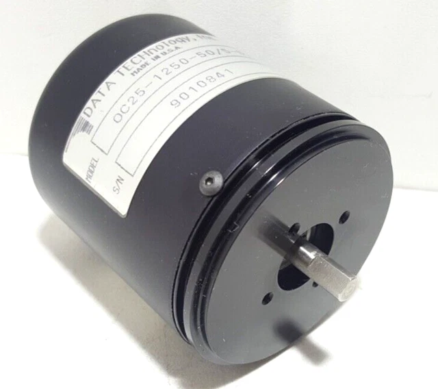 DATA TECHNOLOGY INC Oc25-1250-50/5-62B Encoder 2Vdc 10Terminal $99.95 ...