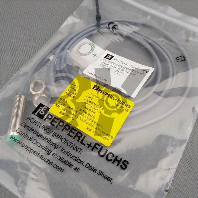 New Pepperl Fuchs Ncn50 Fp W P4 Bhmsp3 N O Inductive Proximity Sensor
