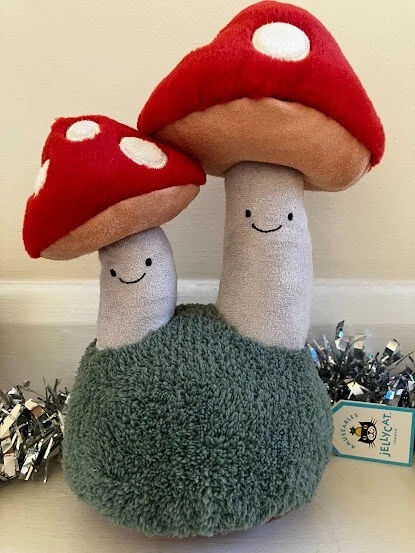 JELLYCAT I Am Amuseable Pair Of Toadstools Brand New With Tags ...