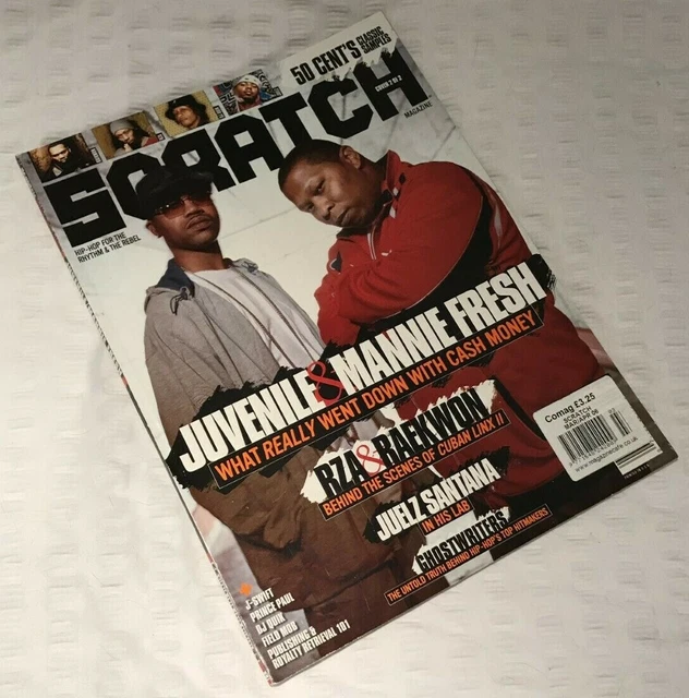 SCRATCH HIP HOP Magazine March/April 2006 Issue 10 Juvenile & Mannie ...
