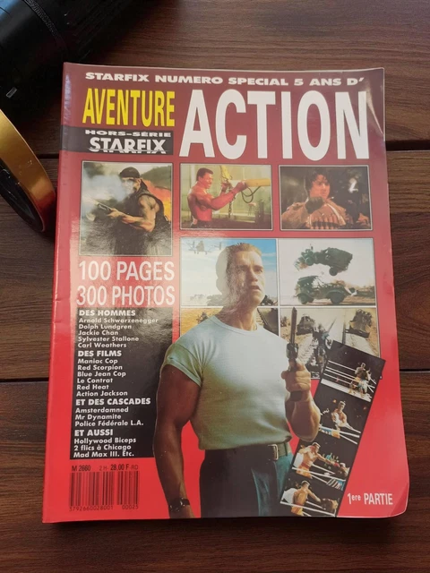 VINTAGE MAGAZINE ACTION Starfix ancien périodique cinéma collection ...