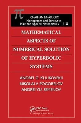 ASPECTS MATHÉMATIQUES DE la solution numérique des systèmes hyperboliques - 9780849306082 EUR ...