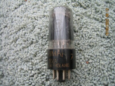VINTAGE BRIMAR 6V6GT valve tube square bottom getter £30.59 - PicClick UK