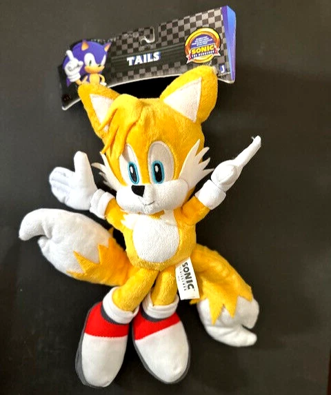 SONIC THE HEDGEHOG 20th Anniversary Tails Plush-Toy 30cm Jazwares £74. ...