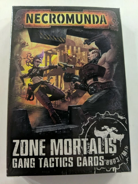 NECROMUNDA - Zone Mortalis Gang Tactics Cards - Brand new in pack - EUR ...