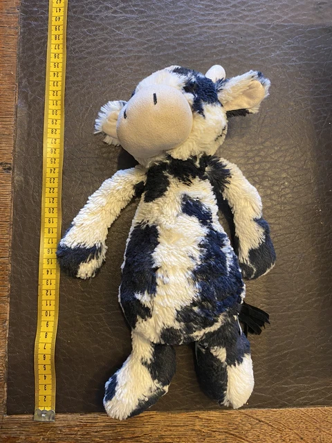 JELLYCAT MEDIUM BASHFUL Cow - Black & White Cow £28.00 - PicClick UK