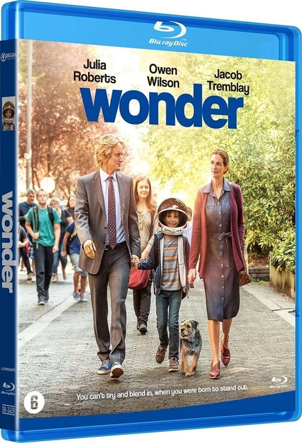 WONDER (DVD) JULIA Roberts Owen Wilson Jacob Tremblay Izabela Vidovic ...