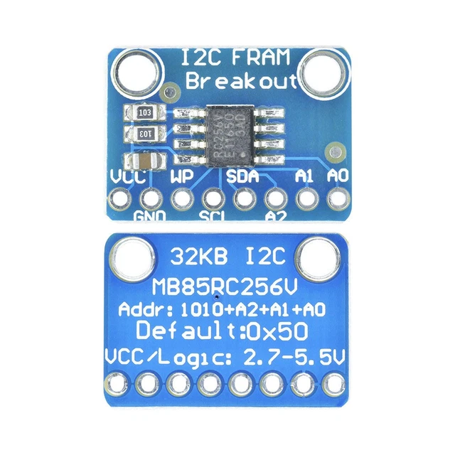 1/2/5/10PC I2C NON-VOLATILE Memory Breakout Board, 256Kbit (32KByte ...