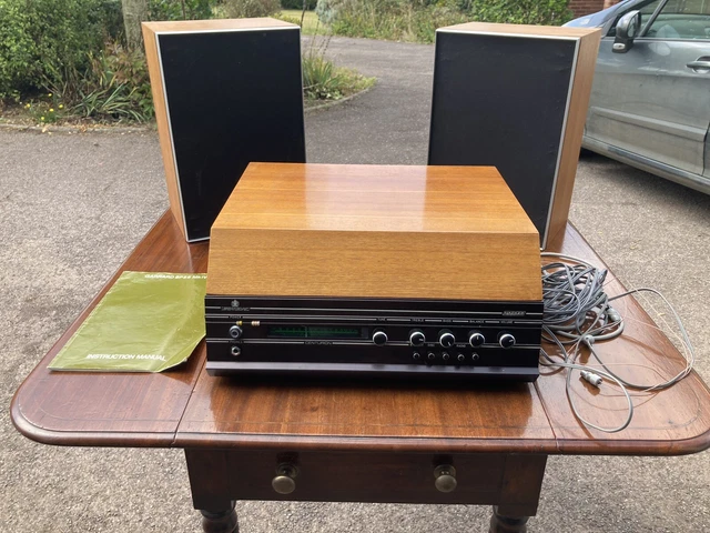 BRITISH HACKER CENTURION Record Player Radiogram & Speakers £500.00 ...