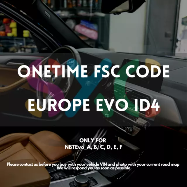 EUROPE EVO 2025-1 | ROAD MAP UPDATE FSC Code - BMW MINI ID4 EUR 14,99 ... EUROPE EVO 2025-1 | ROAD MAP UPDATE FSC Code - BMW MINI ID4 EUR 14,99 ...