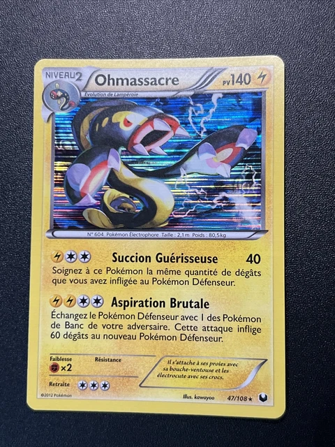 POKÉMON: OHMASSACRE 140 PV - EXPLORATEURS OBSCURS 47/108 - HOLO RARE - VF EUR 7,50 - PicClick FR