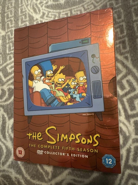 NEW SEALED THE Simpsons complete fifth season Collectors Edition DVD ...