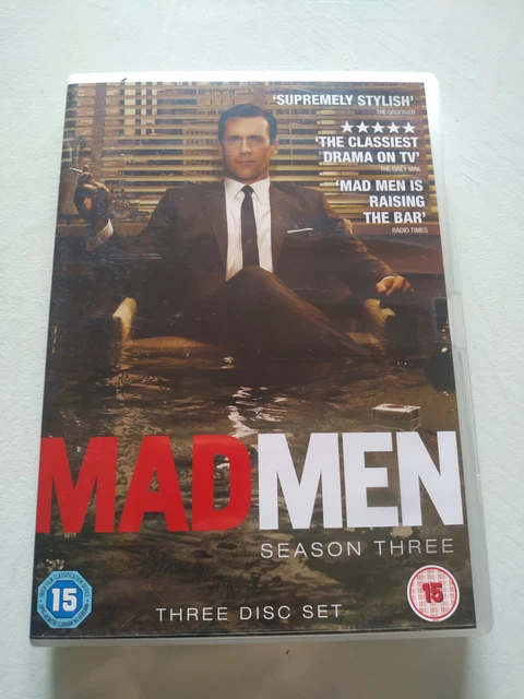 MAD MEN COMPLETE Season Three - 3 X DVD Anglais Région 2 Am EUR 27,90 ...