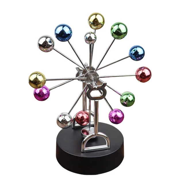 ELECTRIC PENDULUM BALL Toy Rotating Perpetual Motion Machine Physics ...