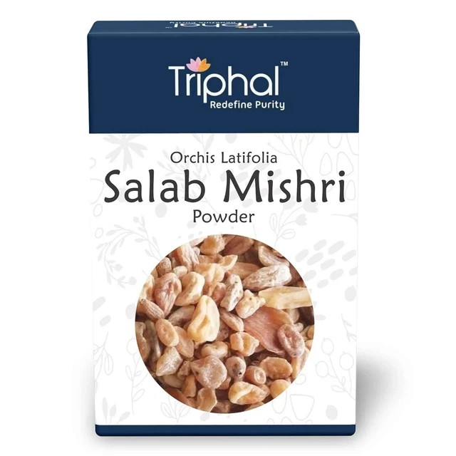 TRIPHAL SALAB MISHRI Powder/Salam Misri Churna, Original Herb Powder 10 ...