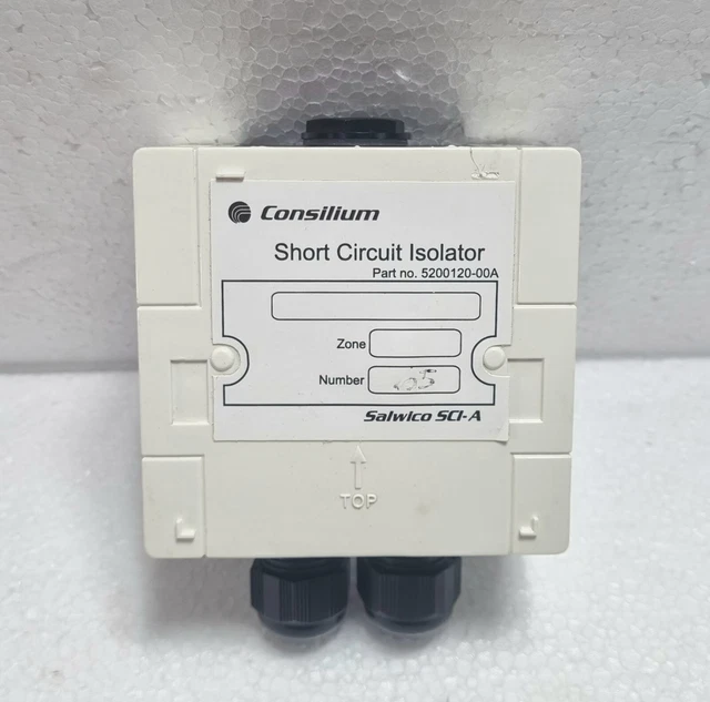 CONSILIUM SHORT CIRCUIT Isolator 5200120-00A Salwico SCI-A £111.08 ...