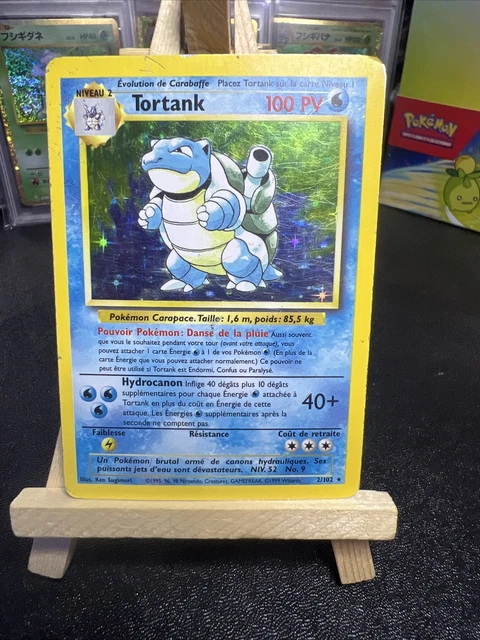 CARTE POKÉMON HOLO Tortank 2/102 Set De base EDITION 2 Wizards EUR 150 ...