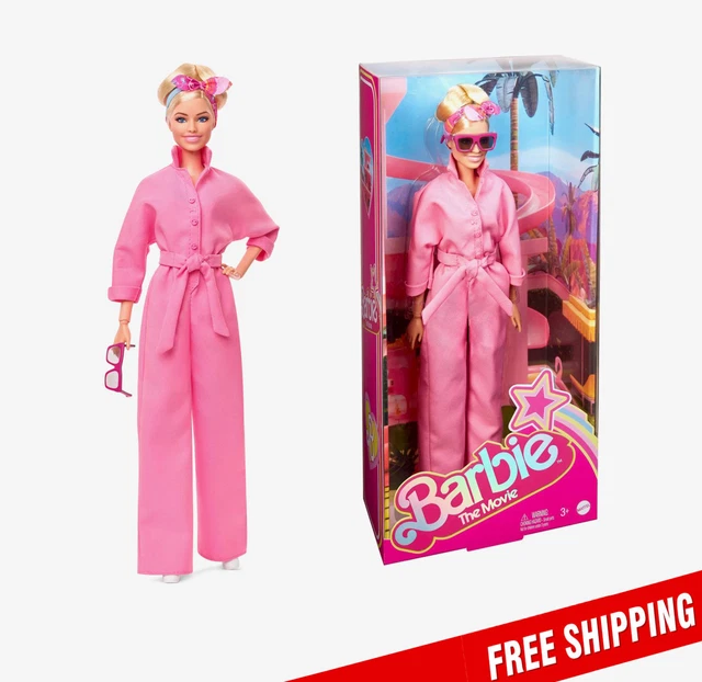 MATTEL - BARBIE The Movie: Barbie Doll in Pink Power Jumpsuit EUR 58,62 ...