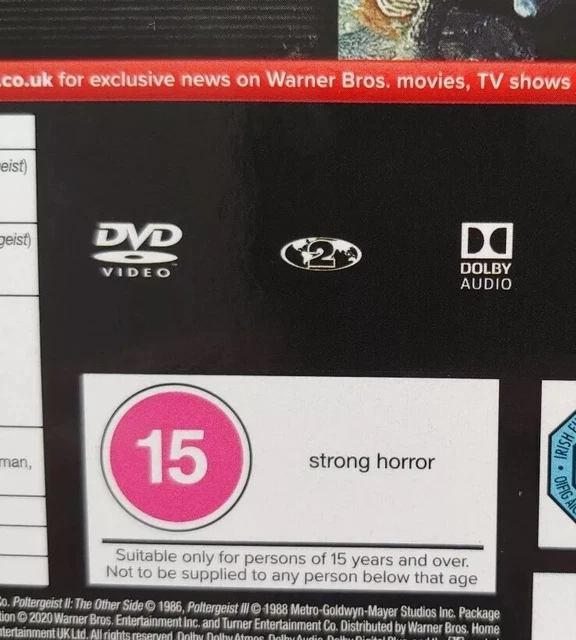 POLTERGEIST - 3 FILM DVD COLLECTION - POLTERGEIST I, II (The Other Side ...