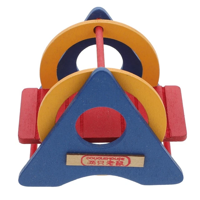 COLORFUL WOODEN SEESAW Platform Pet Playing Toys for Small Hamster ...