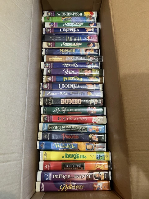 20 DISNEY VHS Movies Untested AS IS/ 4 Misc/See Description & Pics £75. ...