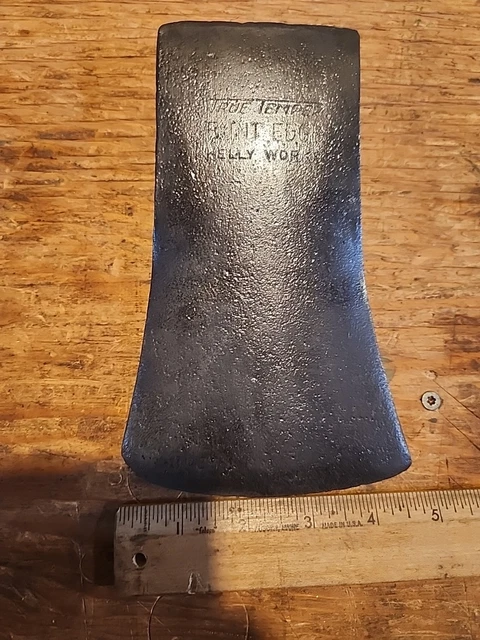 TRUE TEMPER FLINT Edge Kelly Works Axe, Kelly Flint Edge, Vintage Axes ...