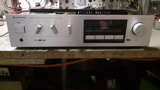 AMPLI KENWOOD MODEL KA-55 Stéréo HiFi Amplifier Intégrated. EUR 35,00 ...