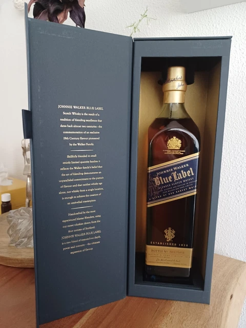 JOHNNIE WALKER BLUE Label Blended Scotch Whisky 700ml NEW Whiskey ...
