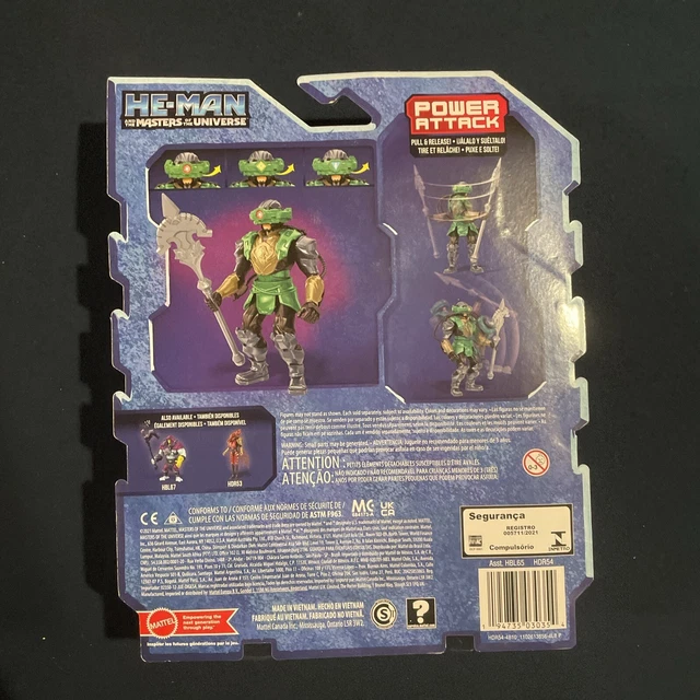 HE-MAN AND THE Masters of The Universe Tri-Klops Power Attack Action ...