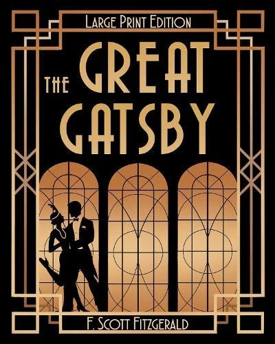 F. SCOTT FITZGERALD The Great Gatsby (LARGE PRINT) (Paperback) (UK ...