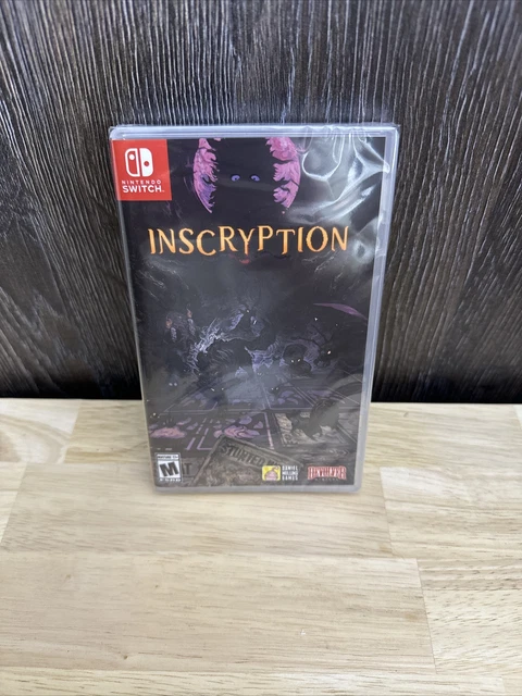 INSCRYPTION NINTENDO SWITCH 2024 SRG Devolver Ships In Box Special ...