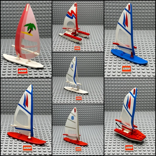 LEGO® SURFBRETT WINDSURFBRETT Schlauchboot Wassersport 6075 x66px 476 ...