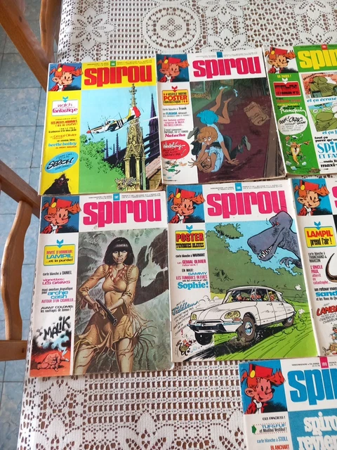 LE JOURNAL DE spirou : Lot 1974 EUR 30,00 - PicClick FR