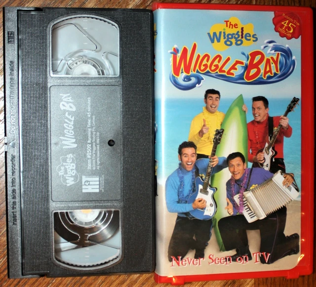 THE WIGGLES: WIGGLE BAY (vhs) Greg, Anthony, Jeff, Murray. VG. Rare ...